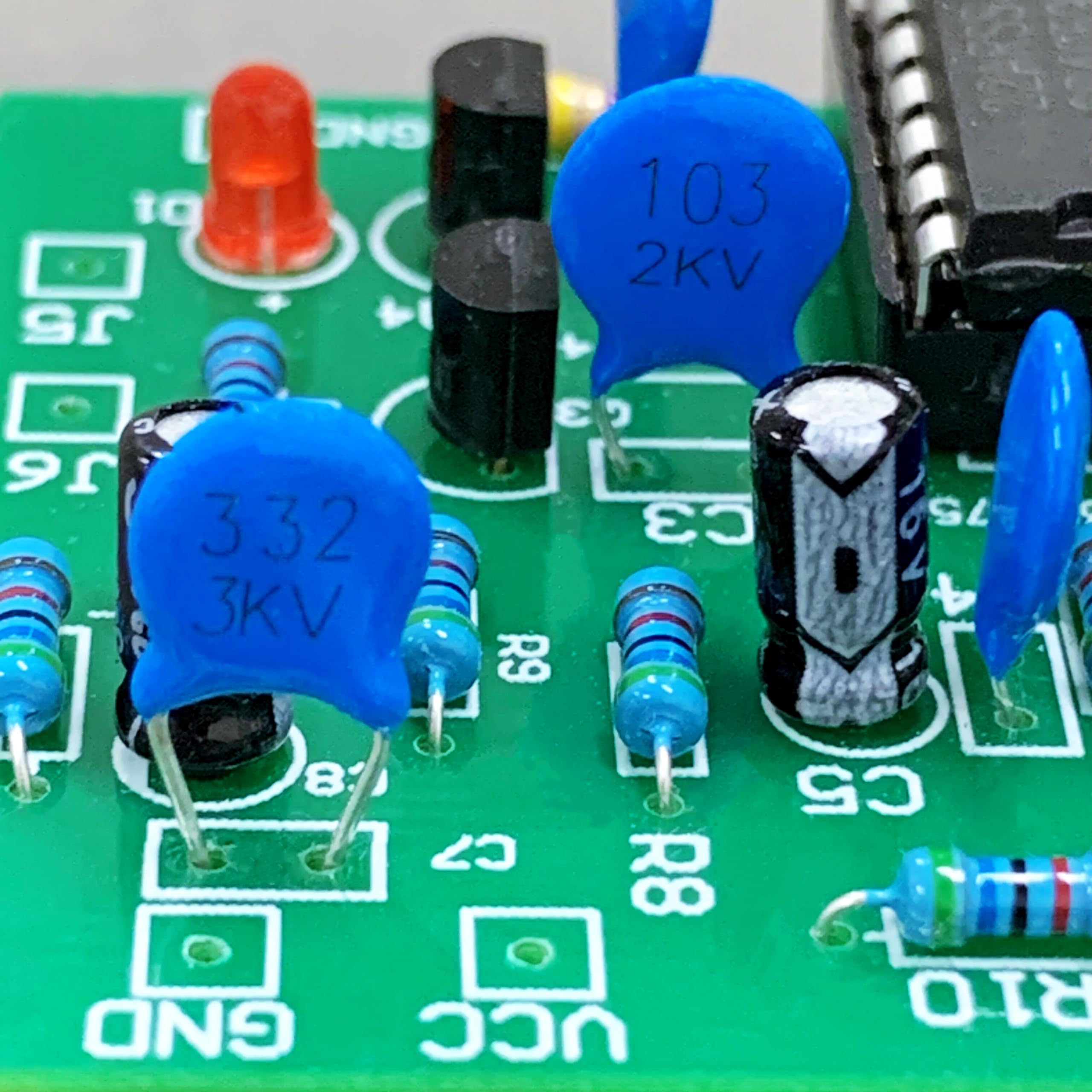 High Voltage 1nf 3kv Capacitors PATIKIL 1nf 3kv Ceramic Capacitors - 20 ...