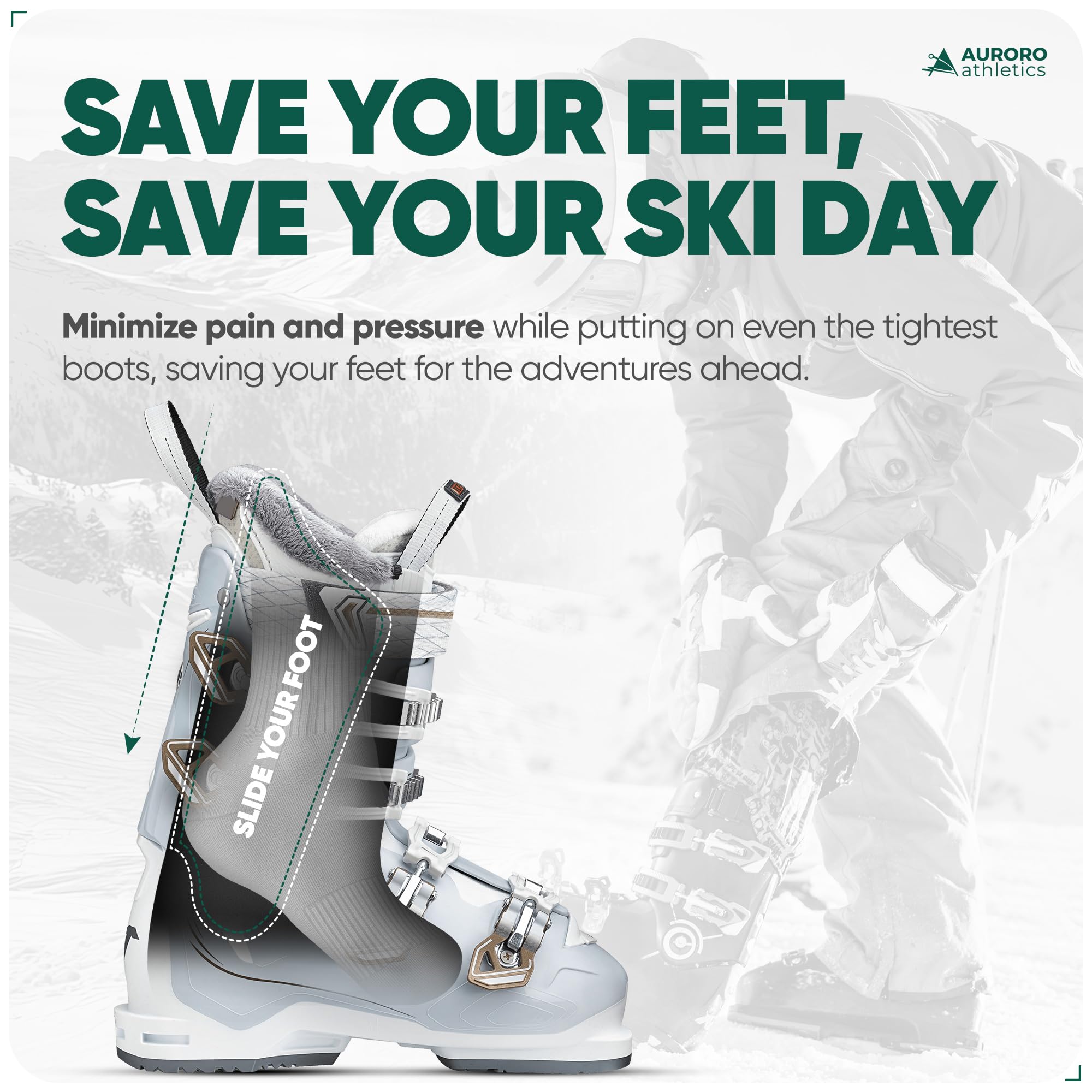 Snapklik.com : Ski Boot Horn - Tallest Ski Boot Horn, Shoe Horn For Ski ...