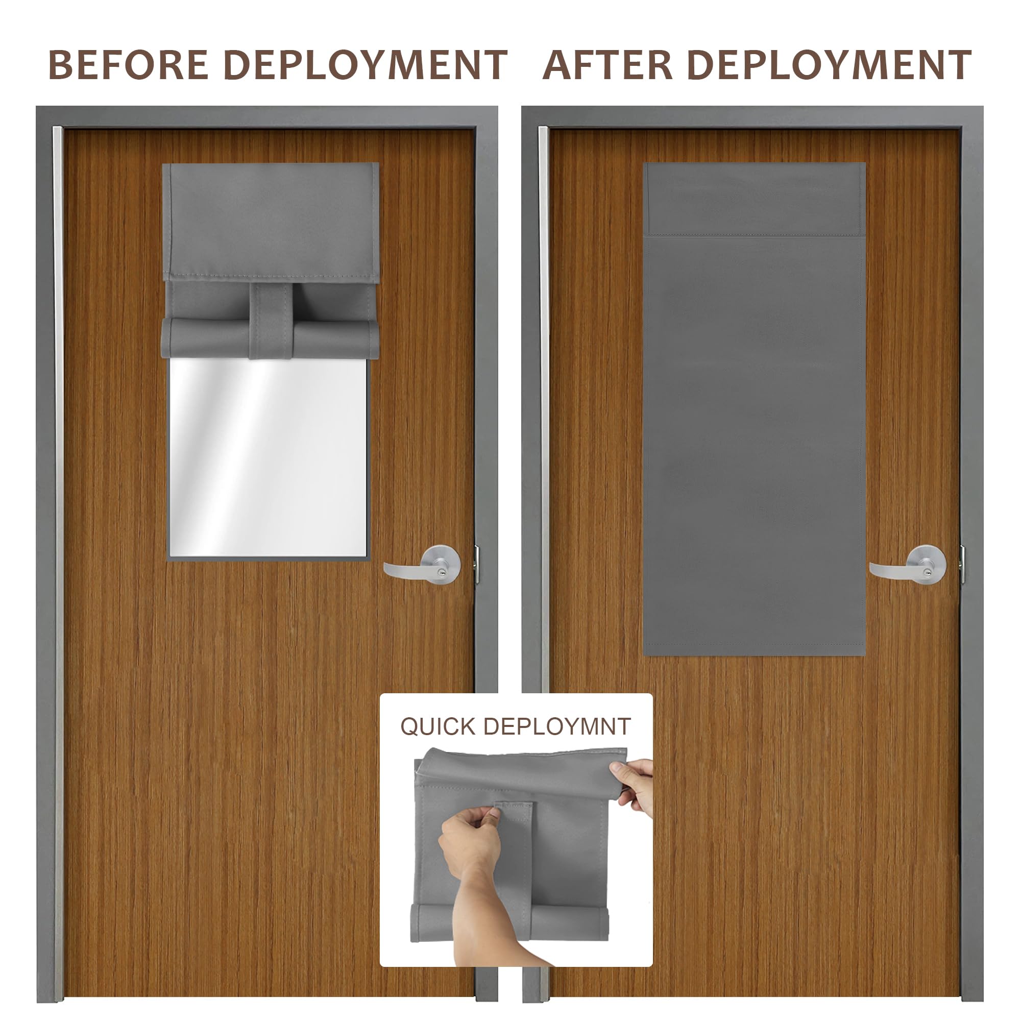 Snapklik.com : Classroom Door Window Cover,Blackout Shades For ...