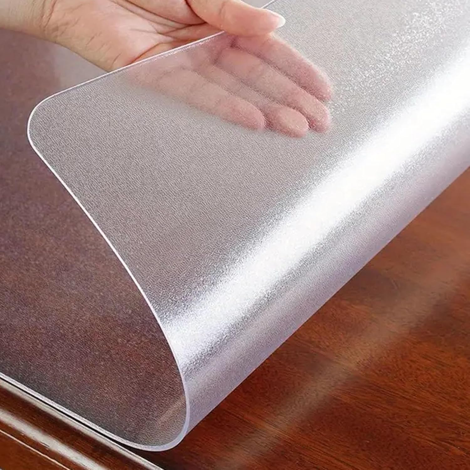 Amazon.com: Custom Size Clear PVC Table Protector 36 x 79 inch, Frosted ...