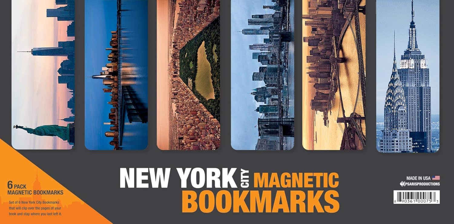 Amazon.com: Psaris Productions Set of 6 Large New York Magnetic ...
