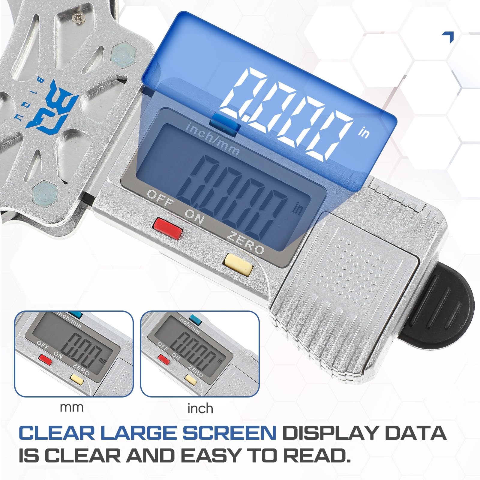 Snapklik.com : Kingdder Belt Tension Gauge High Precision Electric Belt ...