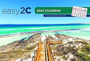 Amazon.com: 2021 EsE-2C (Easy to See) Calendar, Australia's #1 Calendar ...