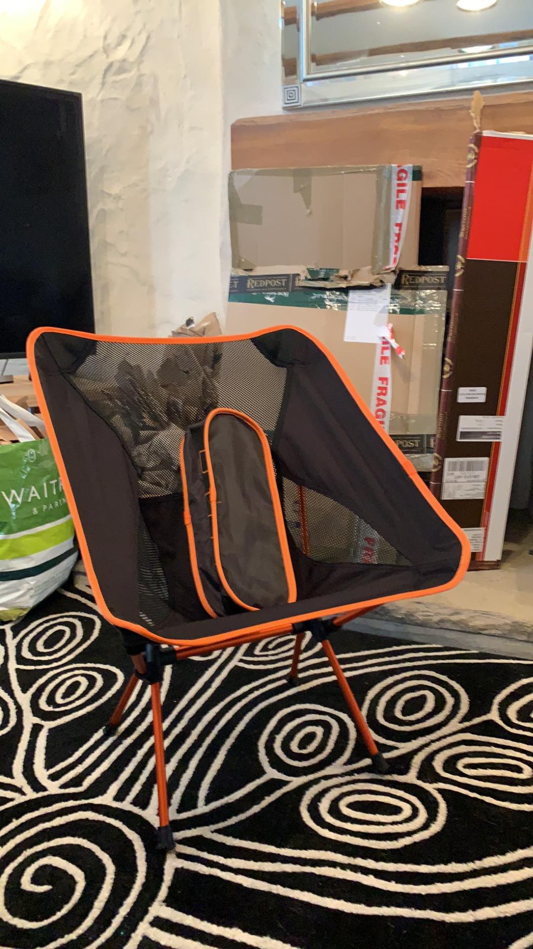 LAMA Folding Camping Chairs, Lightweight Camping Chairs, Portable ...