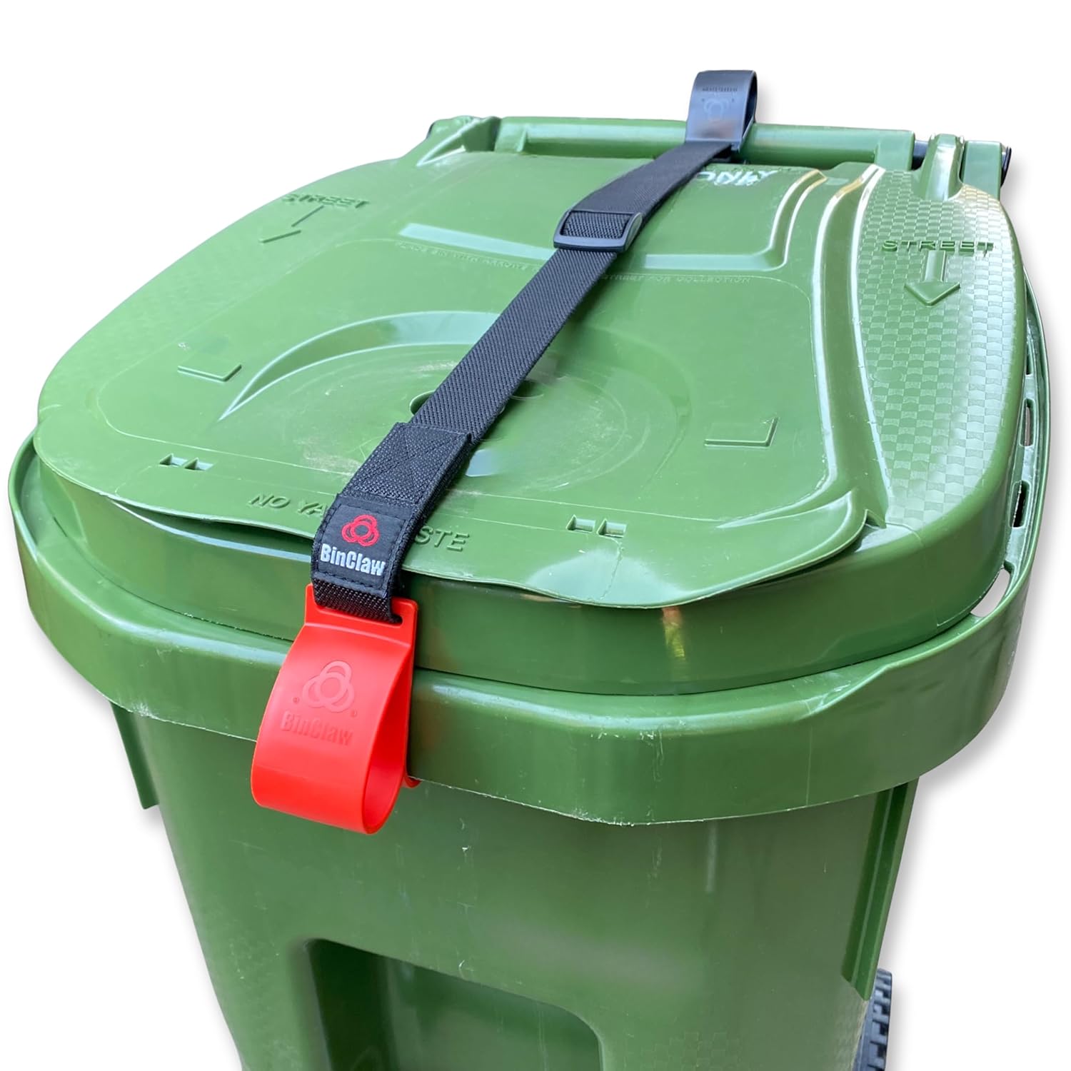 Amazon.com: BinClaw MAX Heavy Duty Trash Can Lock – Raccoon Proof ...