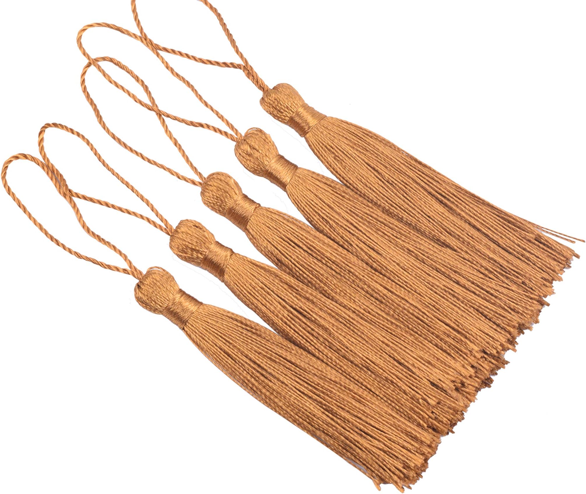 Amazon.com: Set of 10 Gold Chainette Tassel, 3 Inch Long with 1 Inch ...