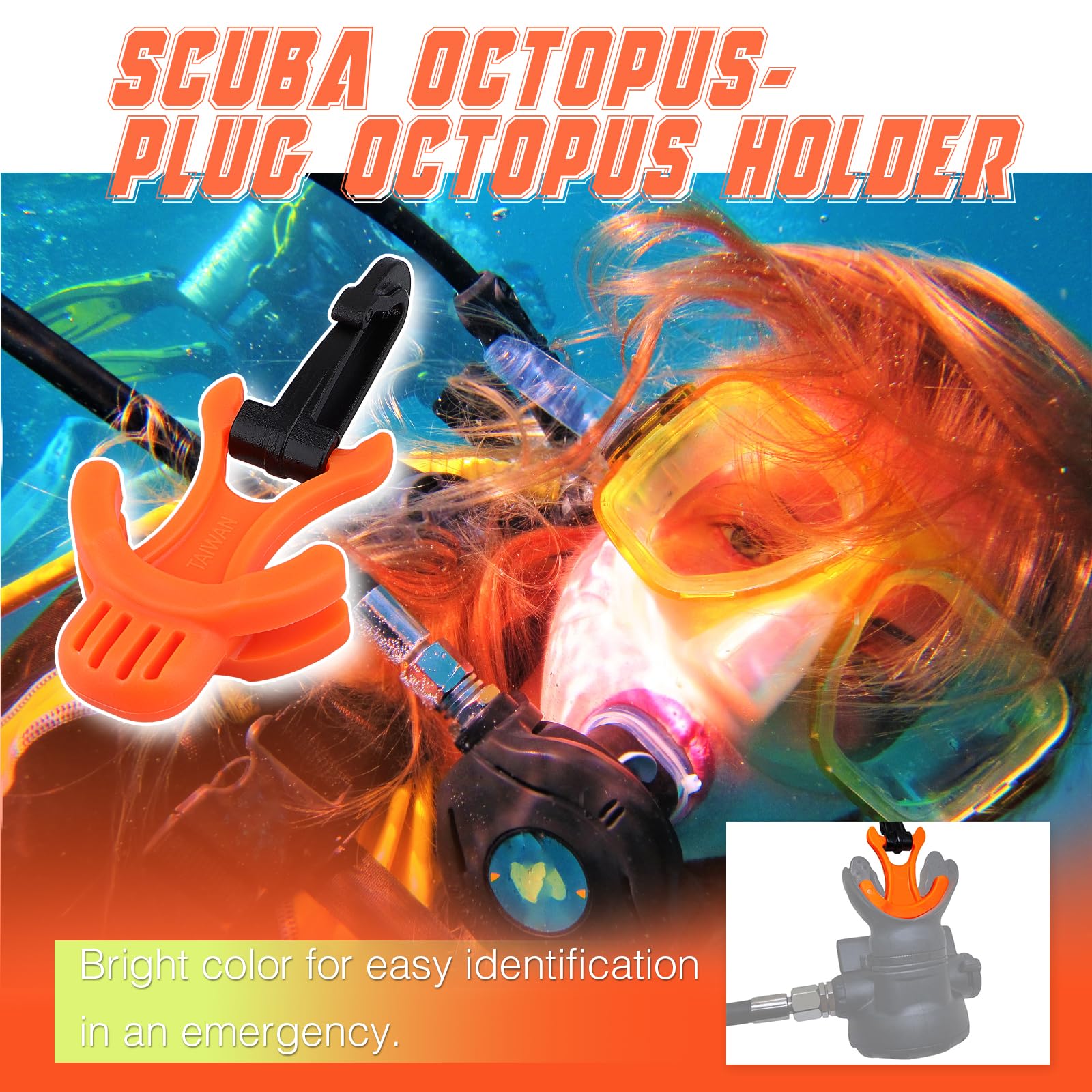 Snapklik.com : OVOVFANY Scuba Octo Plug, 2Pack Diving Regulator Octopus ...
