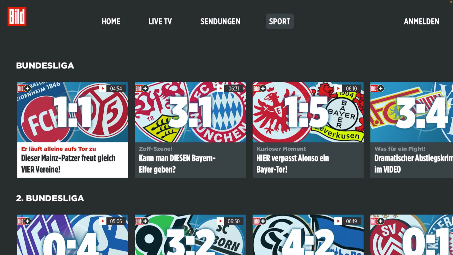 BILD LIVE-App im Amazon Appstore