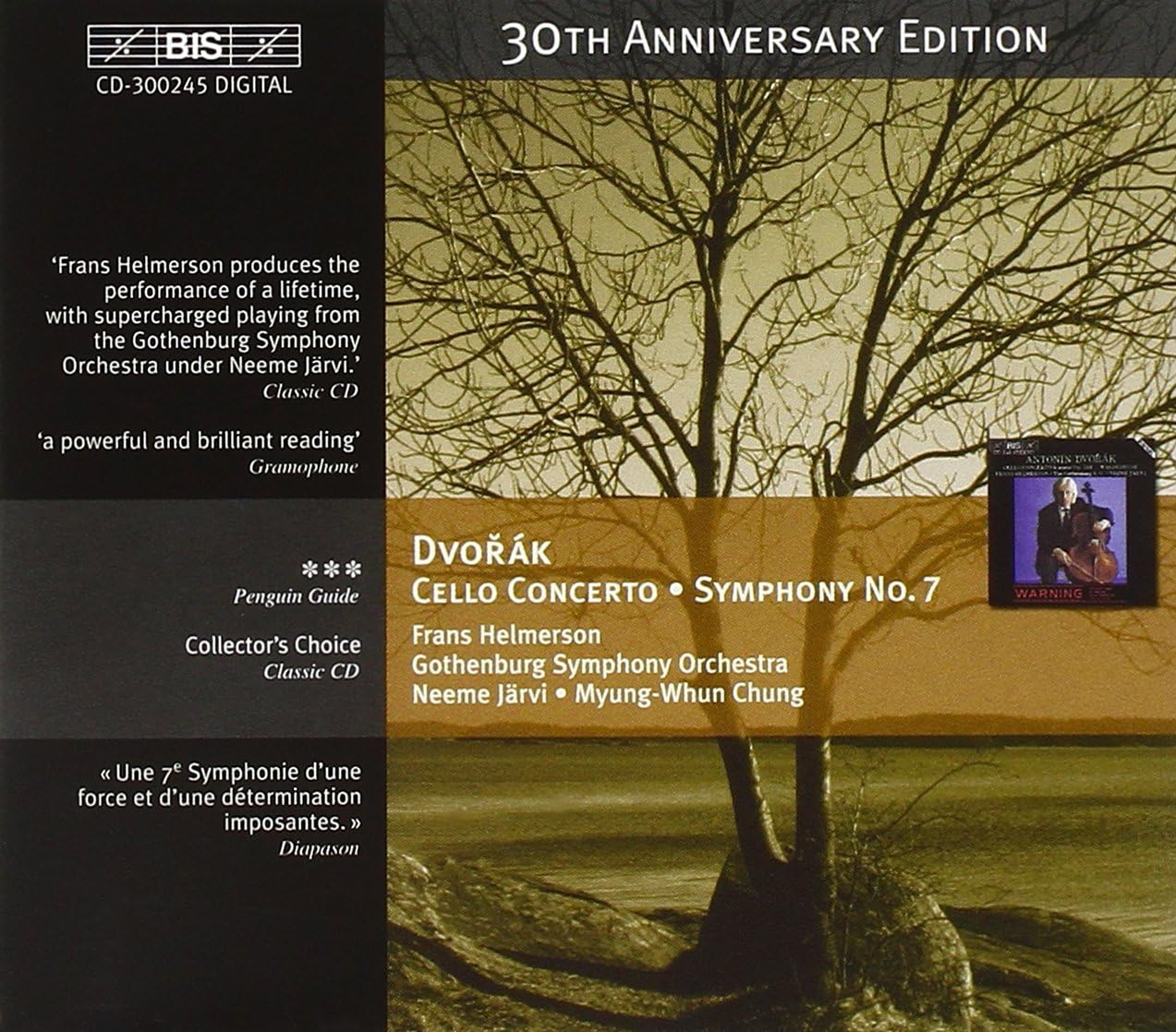 Dvorak Cello Concerto: Frans Helmerson, cello, Gothenburg Symphony ...