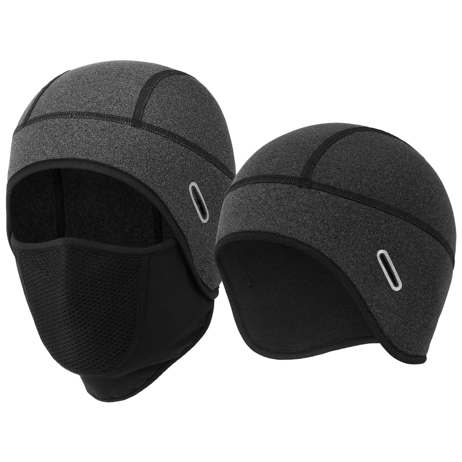 Amazon.com: MELASA Winter Cycling Cap and Skull Cap Helmet Liner Hat ...