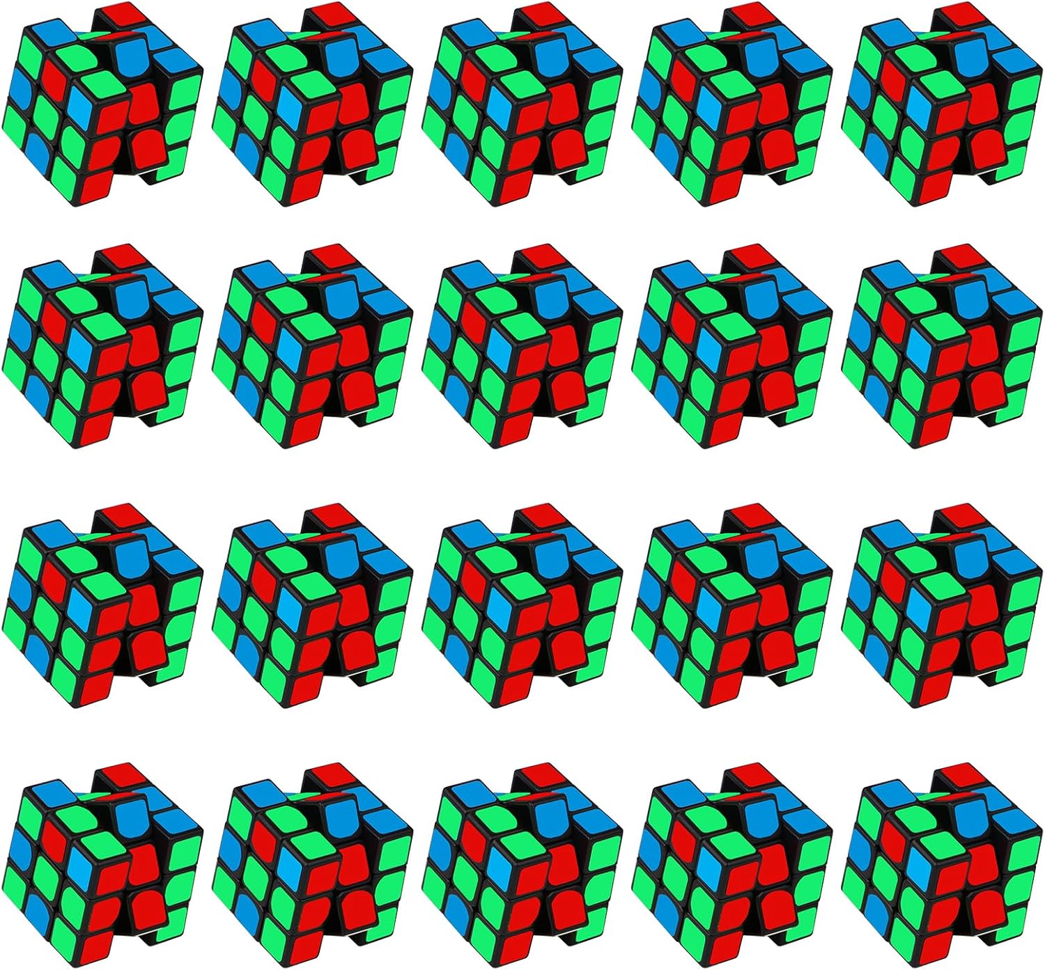 Amazon.com: Mini Cube 20 Pack Magic Cube, Puzzle Party Favors for Kids ...