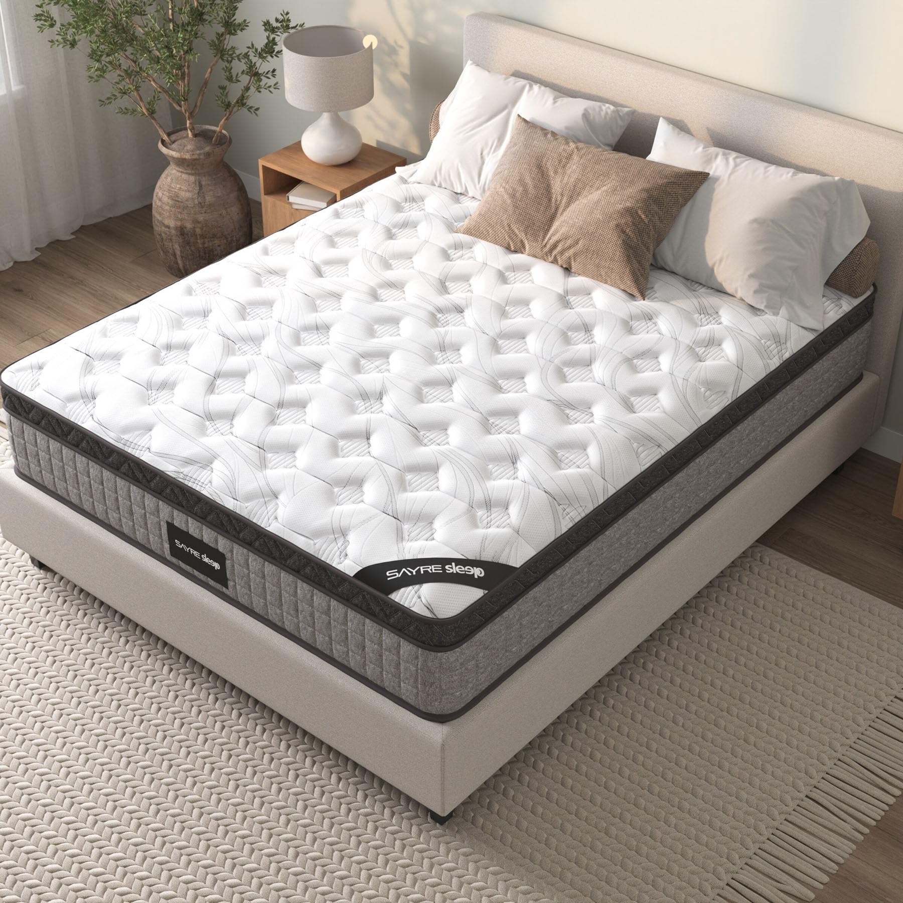Amazon.com: 10" Twin Memory Foam Mattress & Cooling Mattress in a Box ...