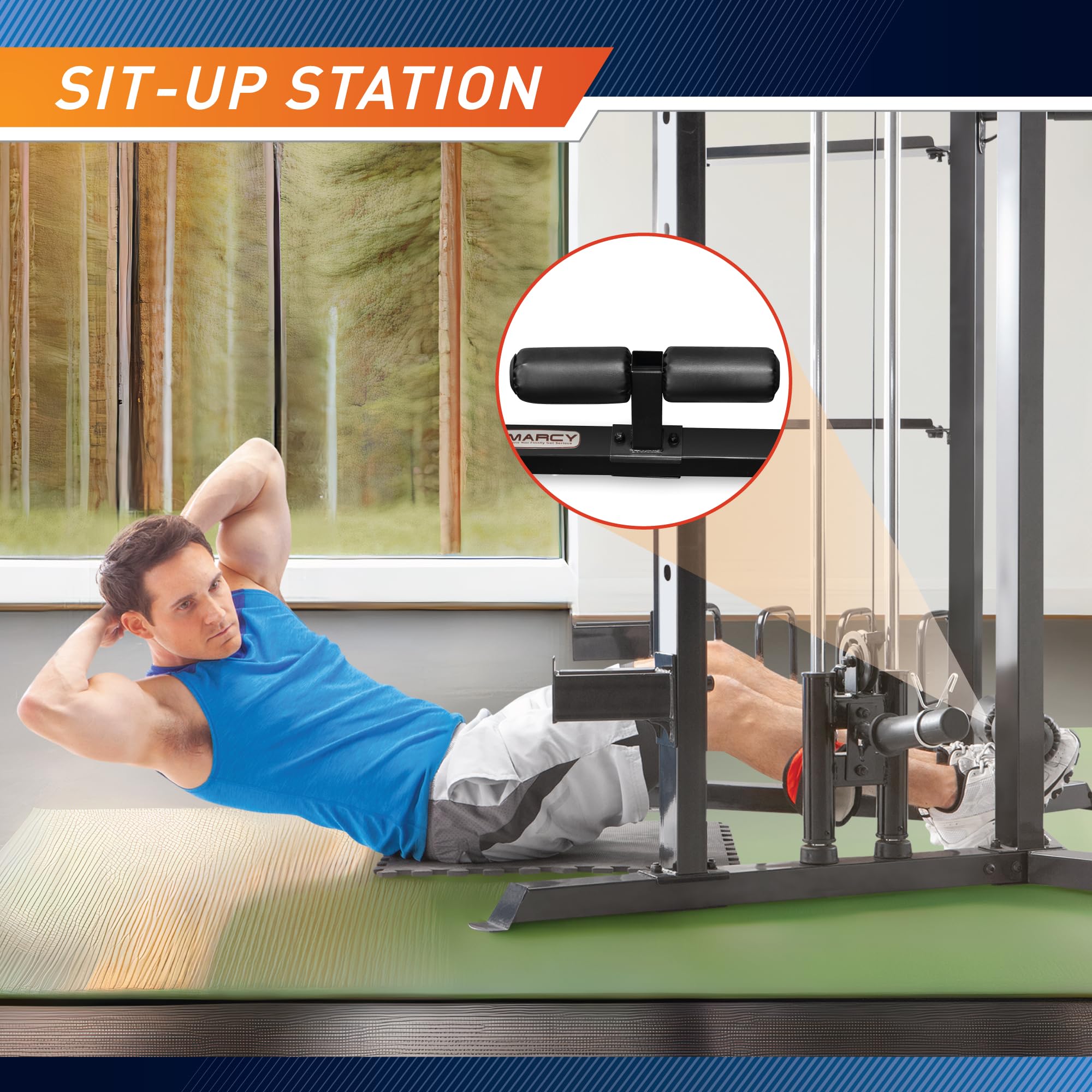 Snapklik.com : Marcy Olympic Strength Training Power Tower, Cage