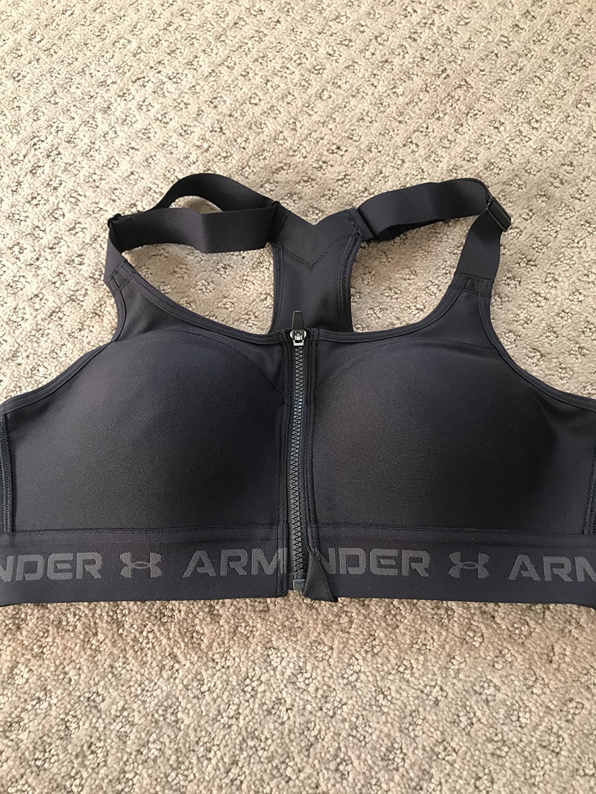 $10/mo - Finance Under Armour Women's Armour High Crossback Zip Bra ...