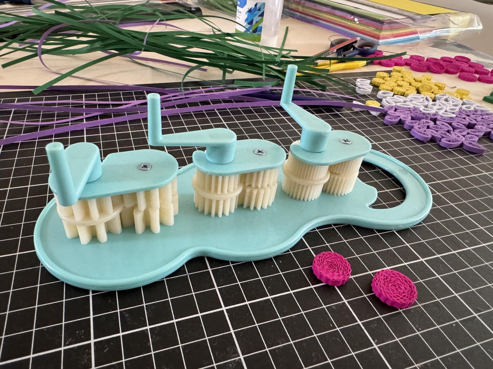 Yosoo Paper Crimper Crimping Tool, Paper Slip Shape Making Tool Paper ...