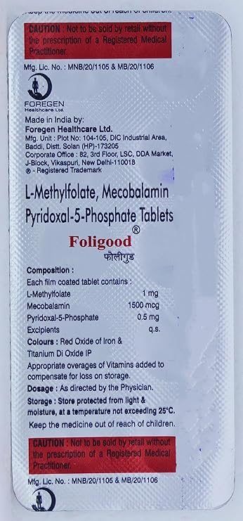 Foligood Softgel Capsule 10's : Amazon.in: Health & Personal Care
