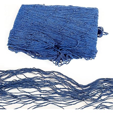 Amazon.com: GIFTEXPRESS 2 Count Decorative Fish Net Natural Cotton ...