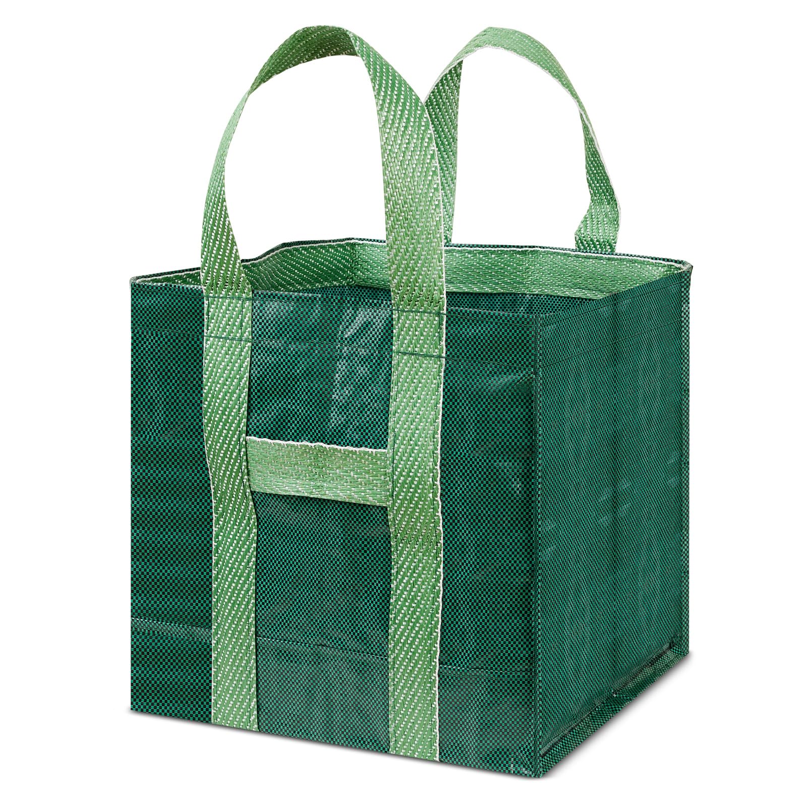 Amazon.co.jp: ガーデニングバッグ 丈夫 特大 自立式 落ち葉入れ 底部の二重層の厚み 75×75×75cm 400L 落ち葉集め ...