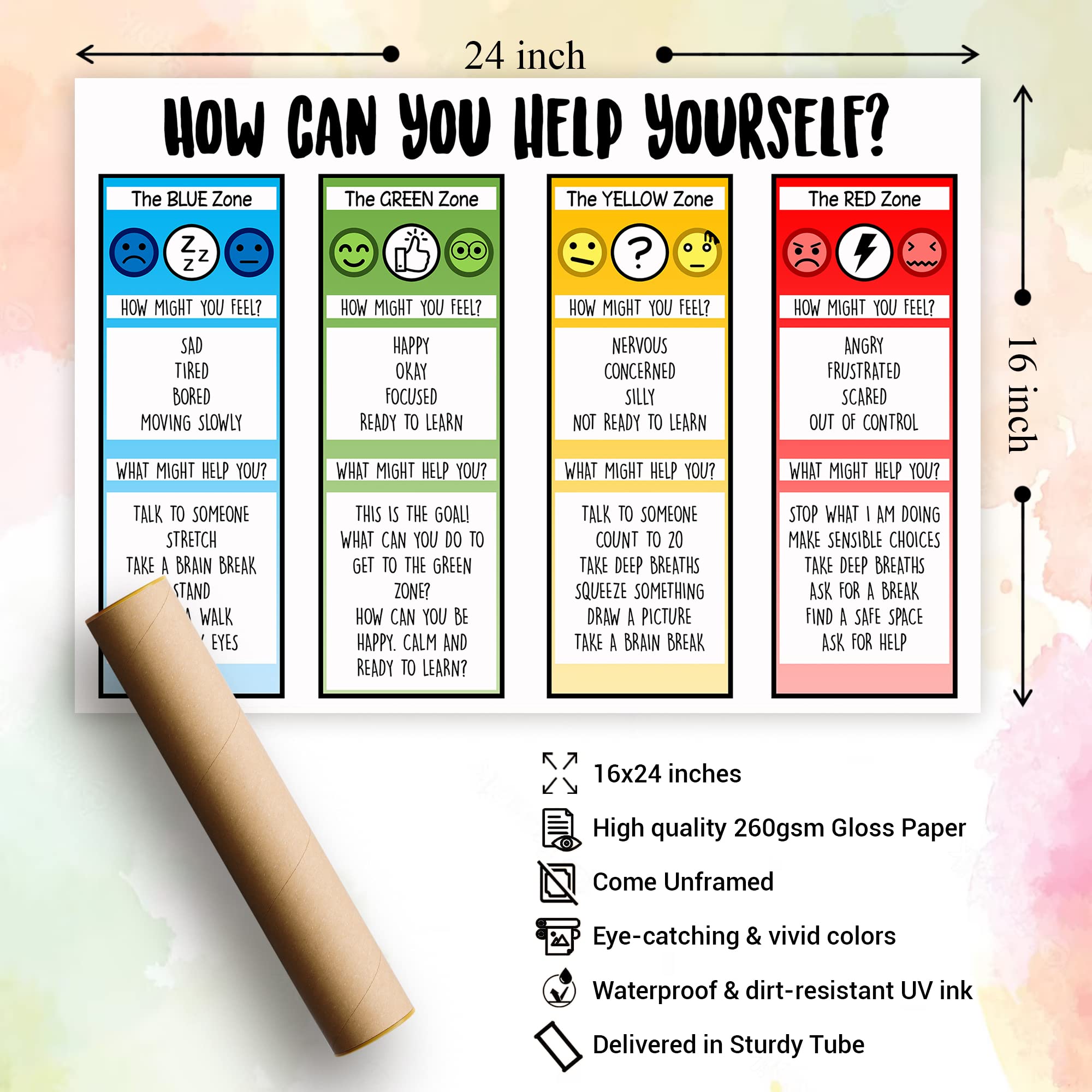 Coloring Sheet Zone Printable Zones Of Regulation Worksheets Free Get