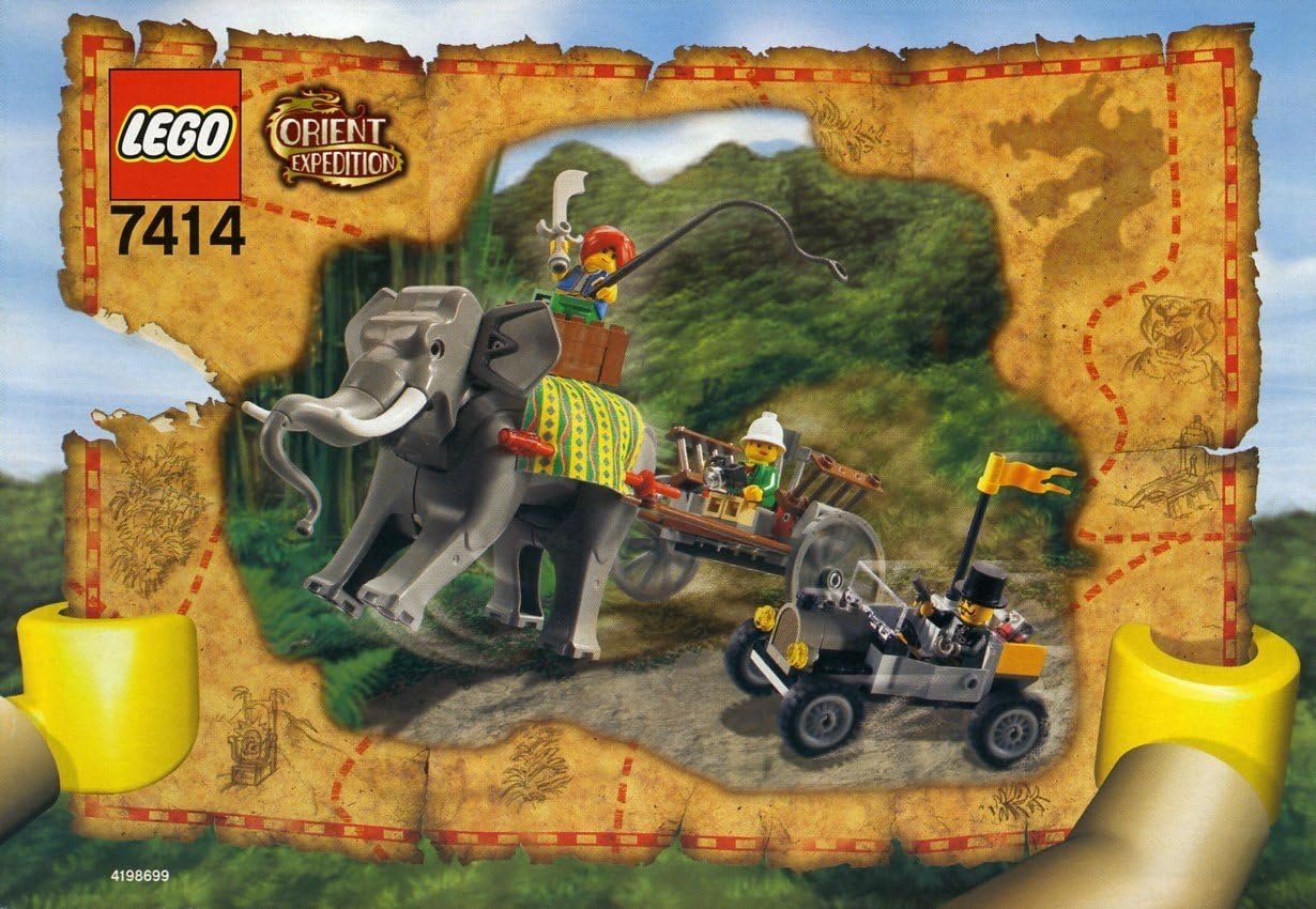 LEGO Orient Expedition 7414 - Elefanten-Treck: Amazon.de: Spielzeug