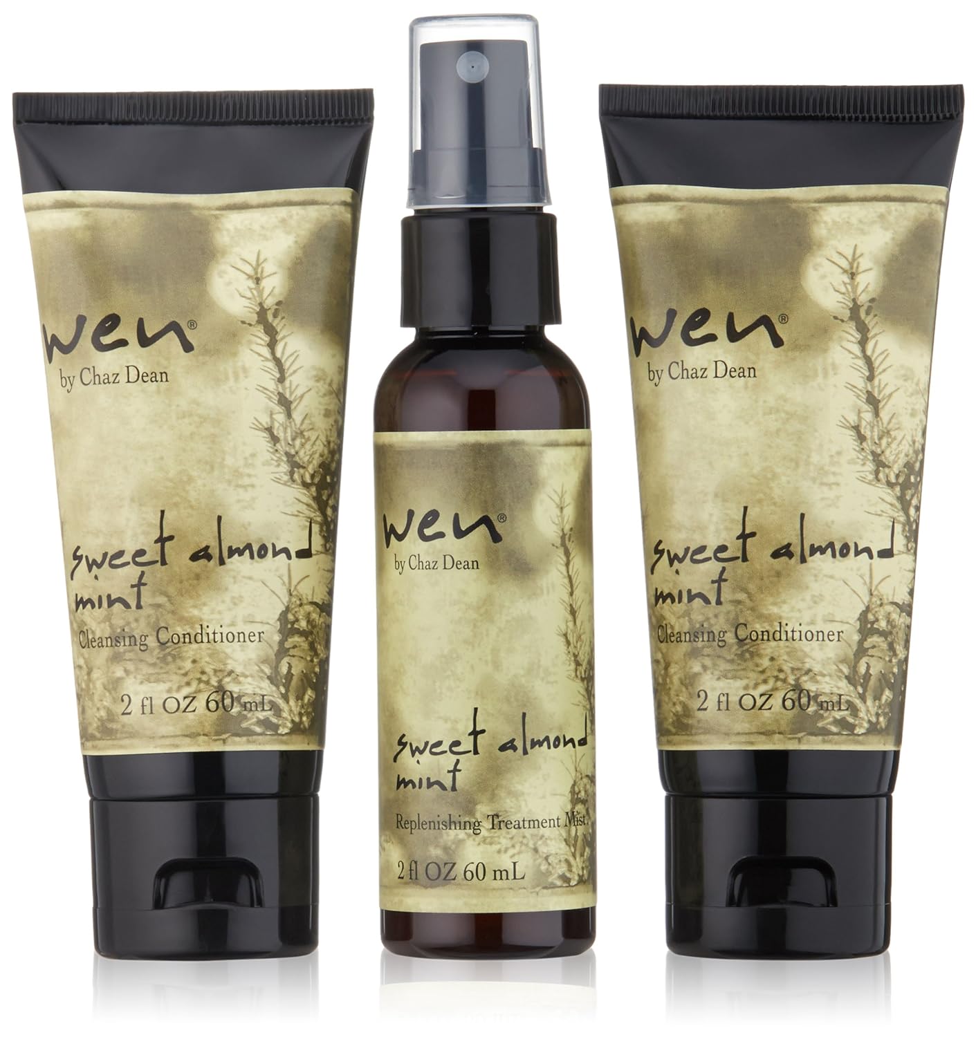 Amazon Wen By Chaz Dean Sweet Almond Mint Two Cleansing