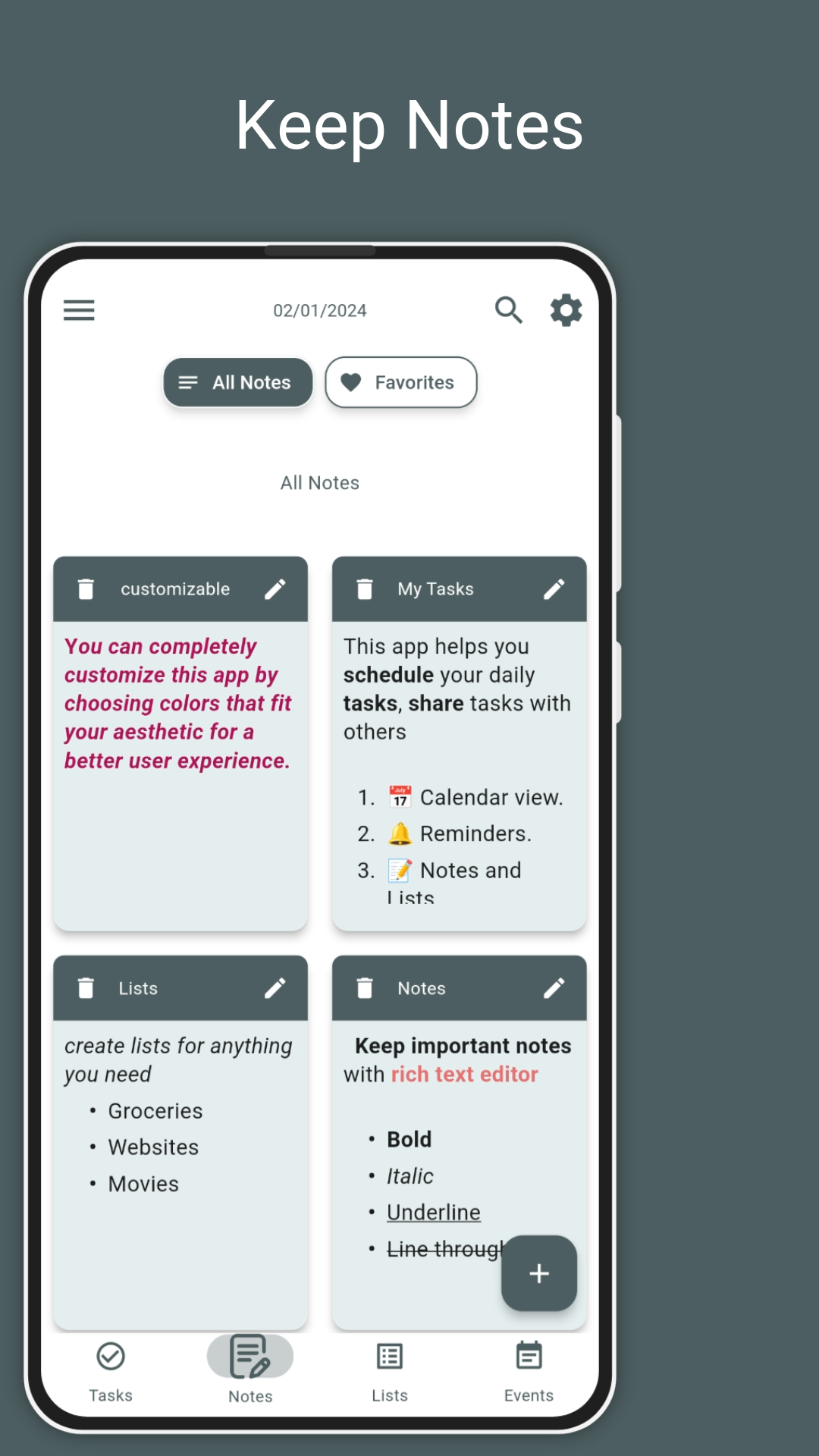 My Tasks: Lists and Schedules - App on Amazon Appstore