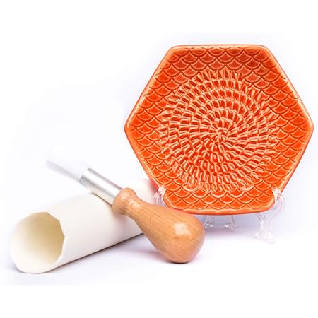 Amazon.com: BonCera, All-in-one 4pcs Premium Ceramic Garlic Grater Set ...