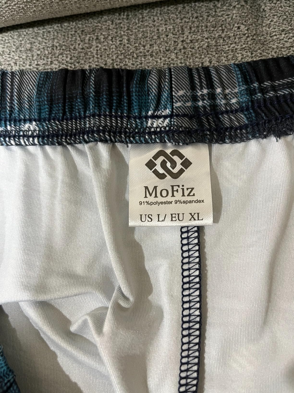 Amazon.com: MoFiz Men's Pajamas Plaid Sets Sleepwear Long Sleeve Shirts and Pants Lightweight ...