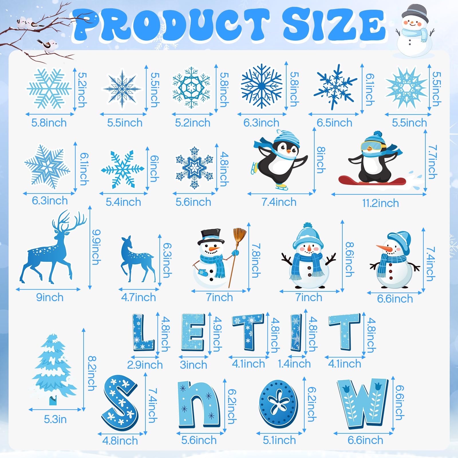 Snapklik.com : Winter Bulletin Board Decorations January Bulletin Board ...