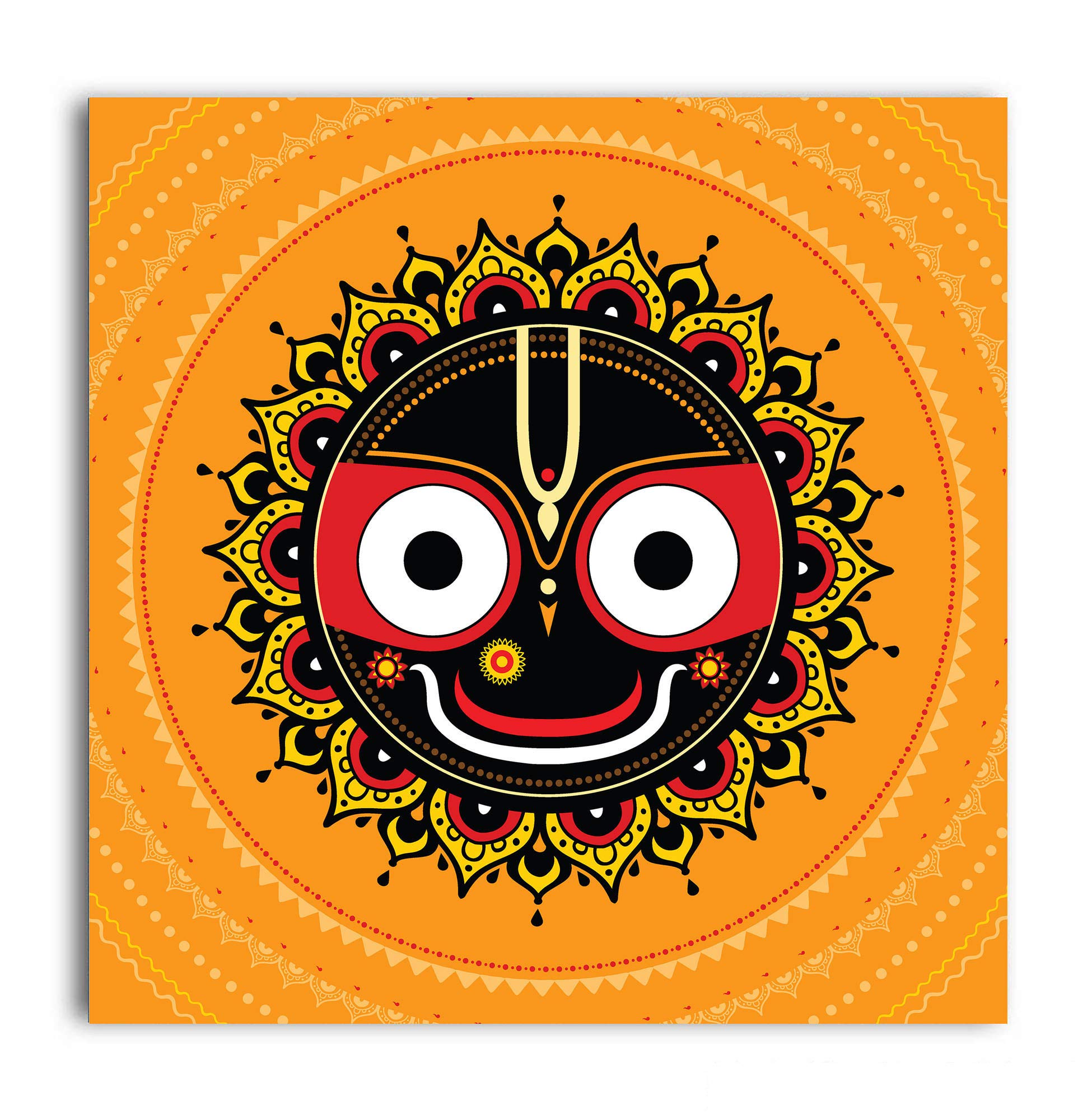 Tamatina Wall Sticker | Jagannath Sticker | Sri Krishna | God Sticker ...