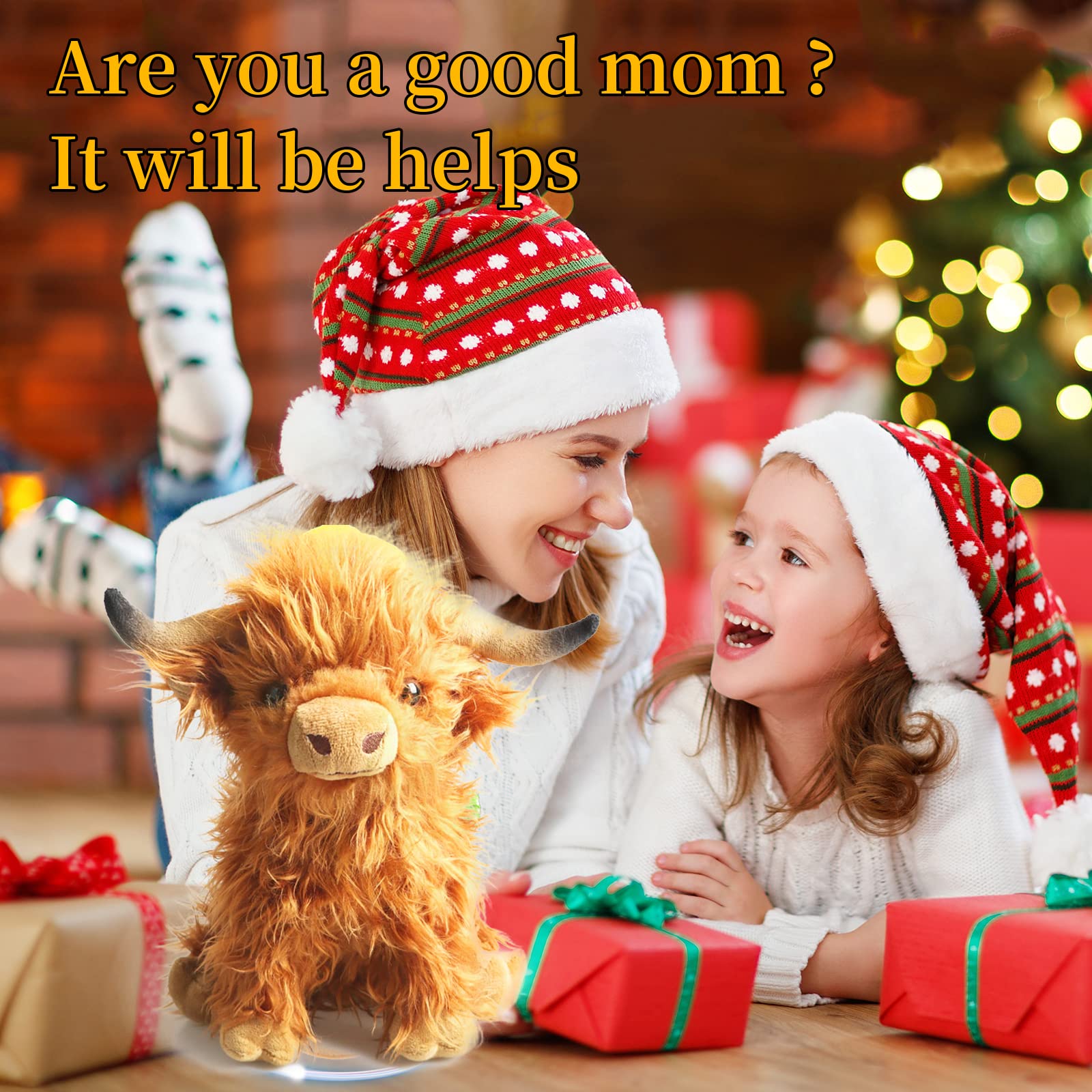 Snapklik.com : X-Star Highland Cow Stuffed Animal Plush Toy Doll, Non ...