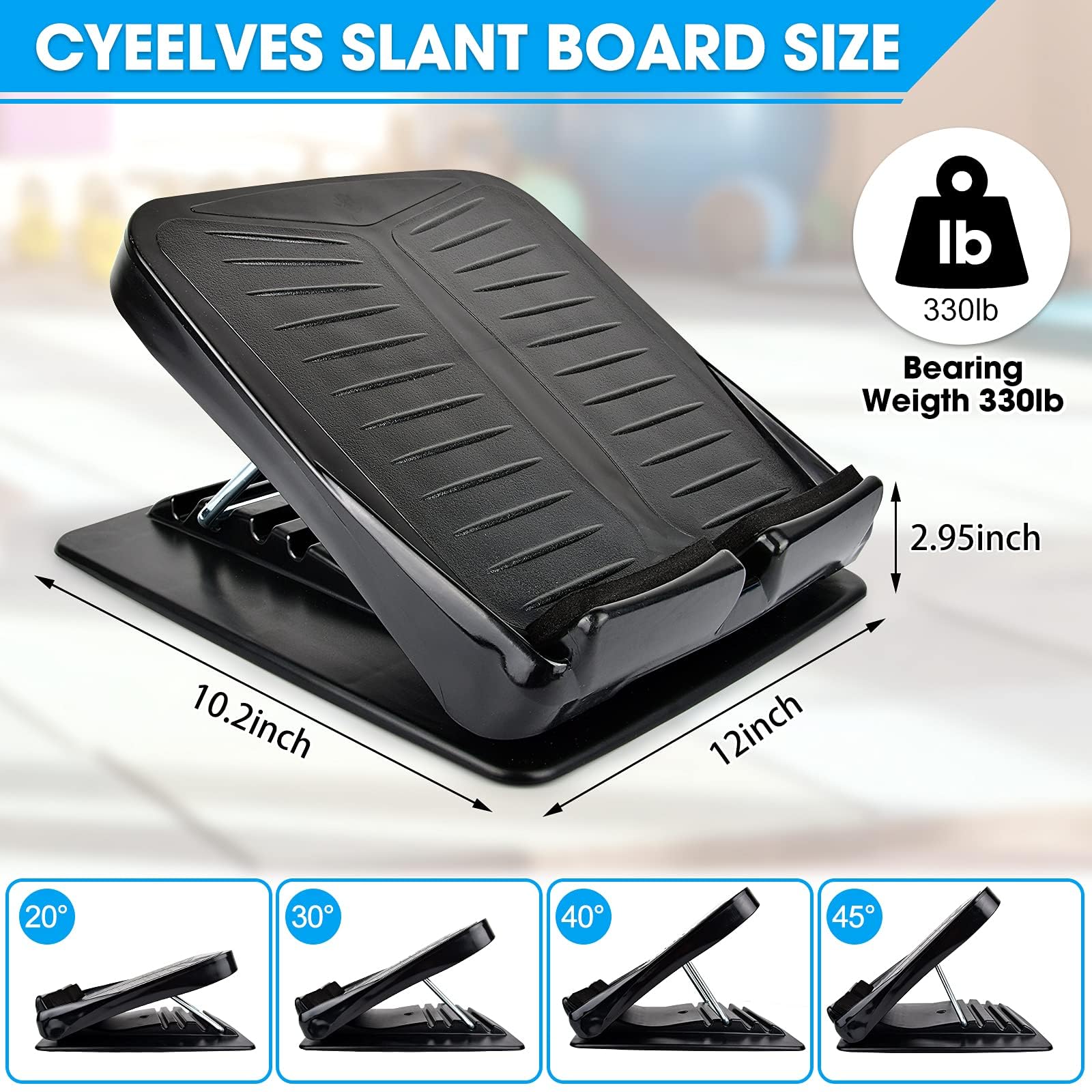 Snapklik.com : Slant Board Adjustable, Slant Board For Calf Stretching ...