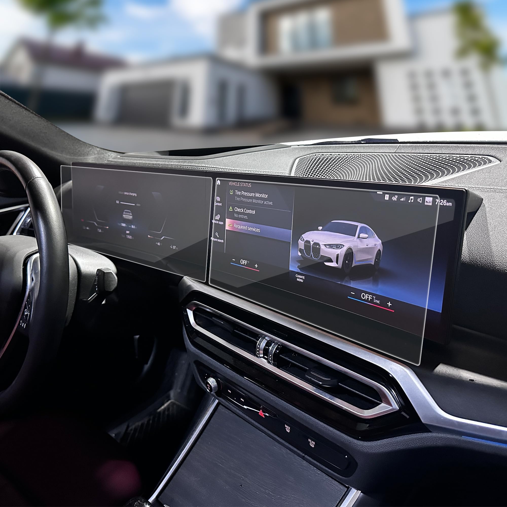 Amazon.com: Karltys Tempered Glass Screen Protector for 2024 2025 BMW ...