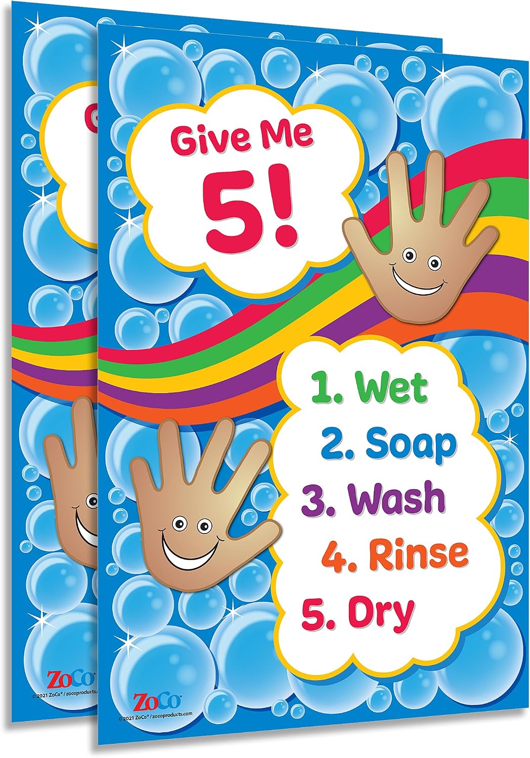 Laminated Handwashing Poster for Kids - Hygiene Australia | Ubuy