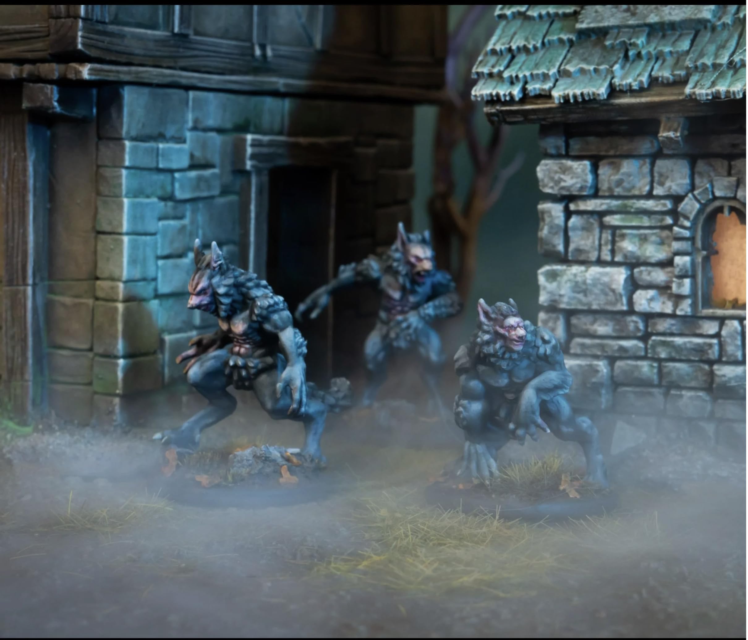 Wargames Atlantic Classic Fantasy: Werewolves (20 Multi Part Hard ...
