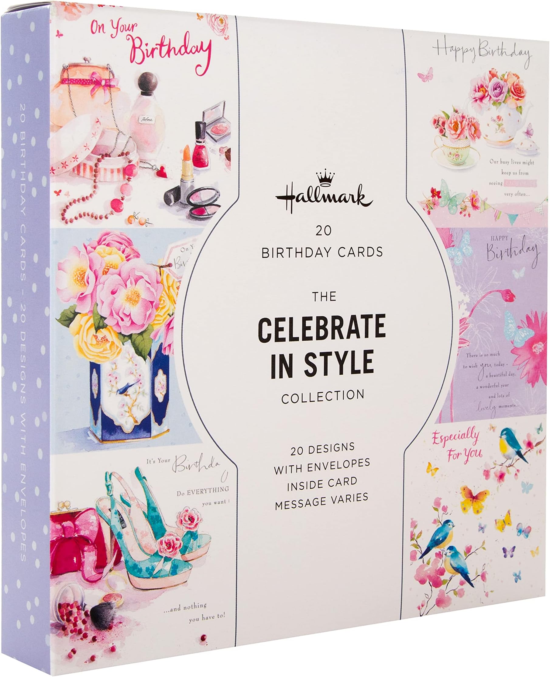 Hallmark Kids Birthday Cards - Multipack of 20 in 20 Fun Designs ...