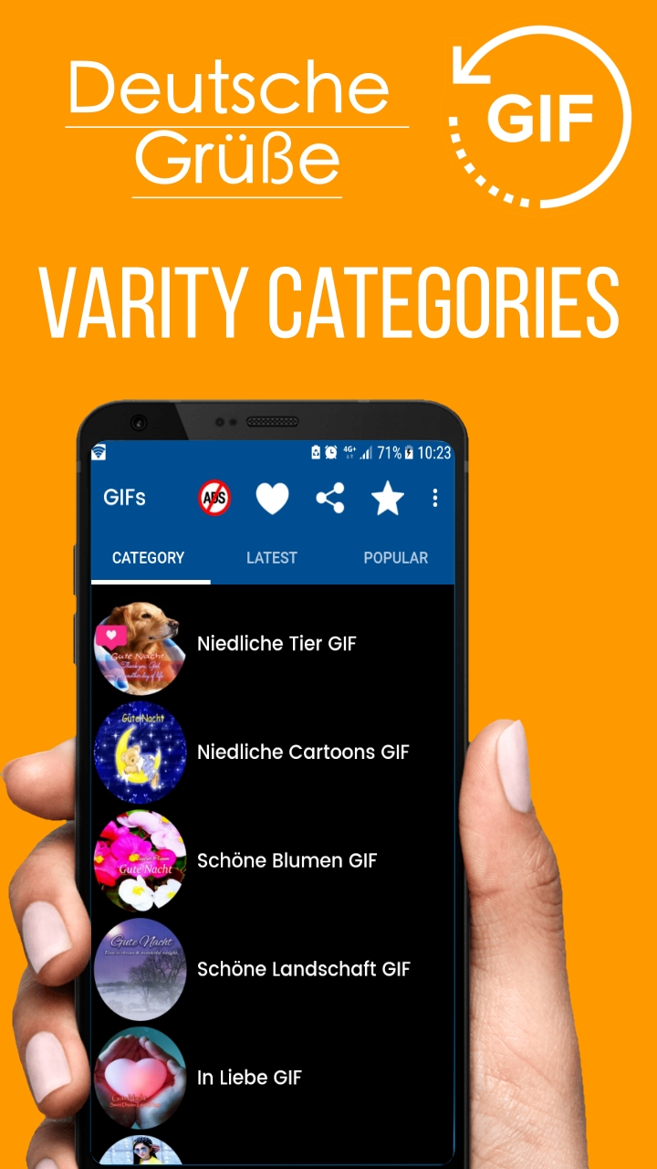 German Good Night & Sweet Dreams Gif Images - App on Amazon Appstore