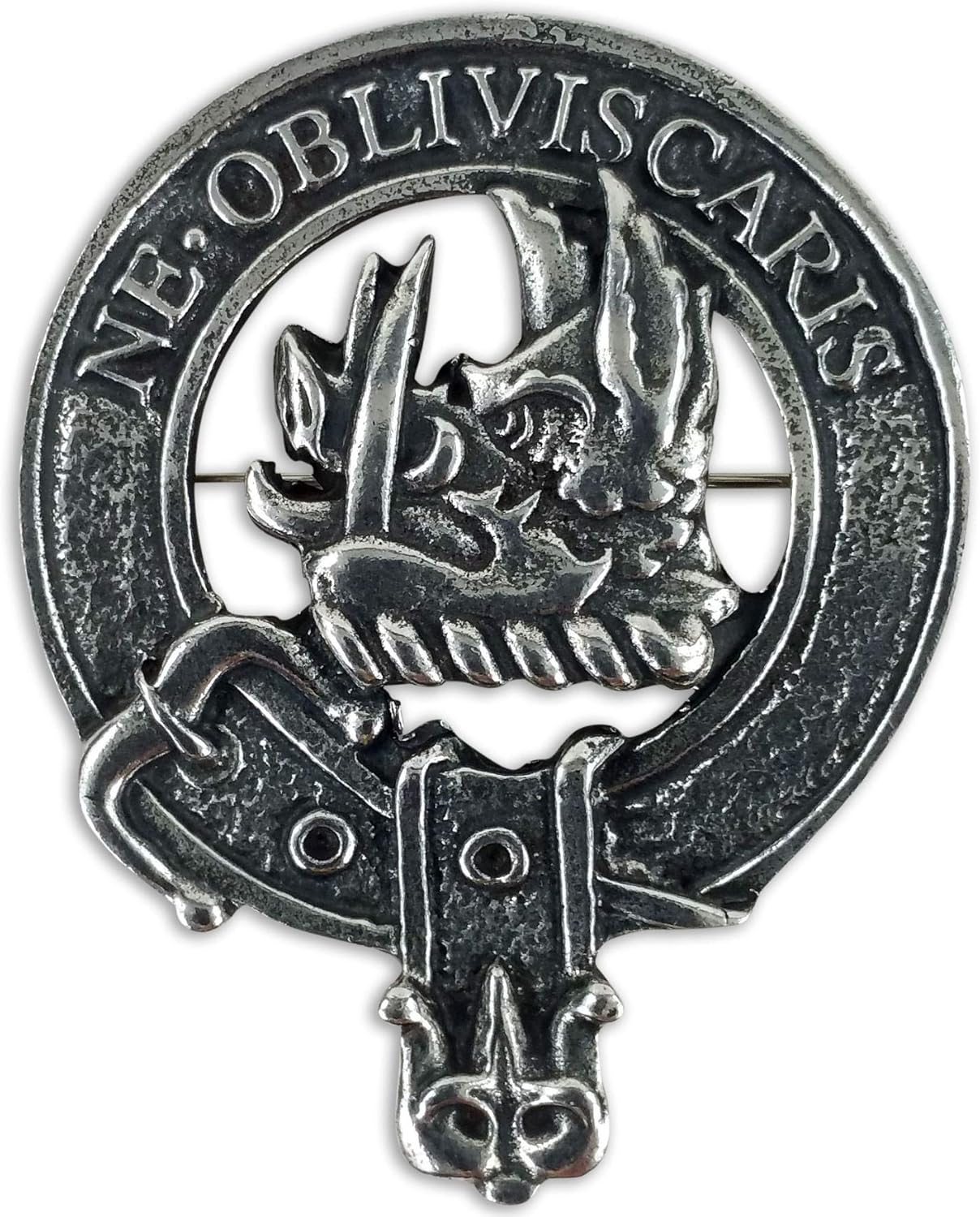 Amazon.com: The Celtic Croft Campbell Family Clan Crest Badge/Brooch ...