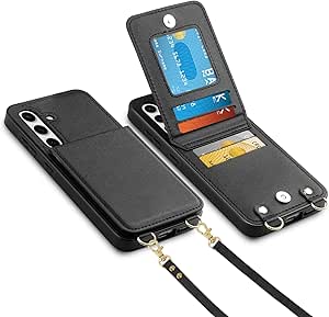 Amazon.com: Vofolen for Samsung Galaxy S24+/S24 Plus Wallet Case with Card Holder, Crossbody ...