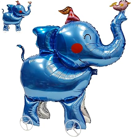 Amazon.com: Self Standing Large elephant animal balloon walking ...