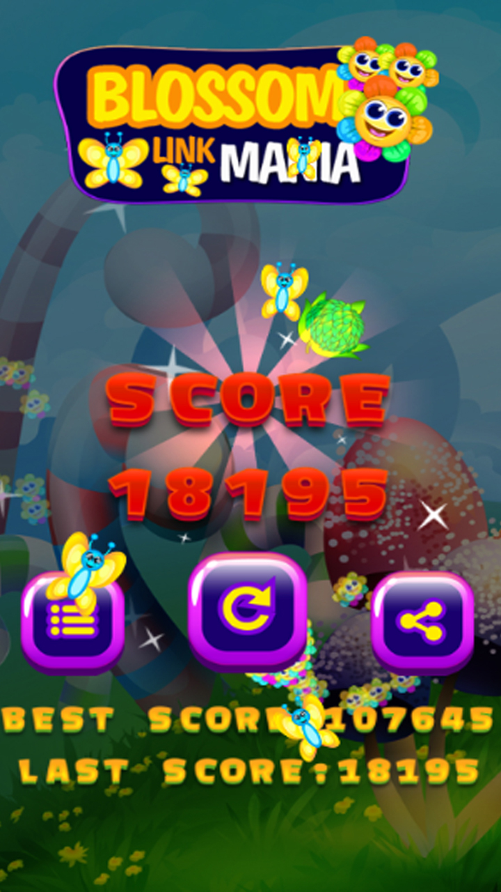 Blossom heroes blast - fun linker game by connect 3 or more flowers to ...