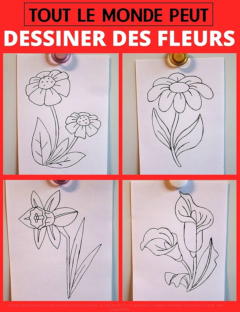 Dessin De Fleur étape Par étape