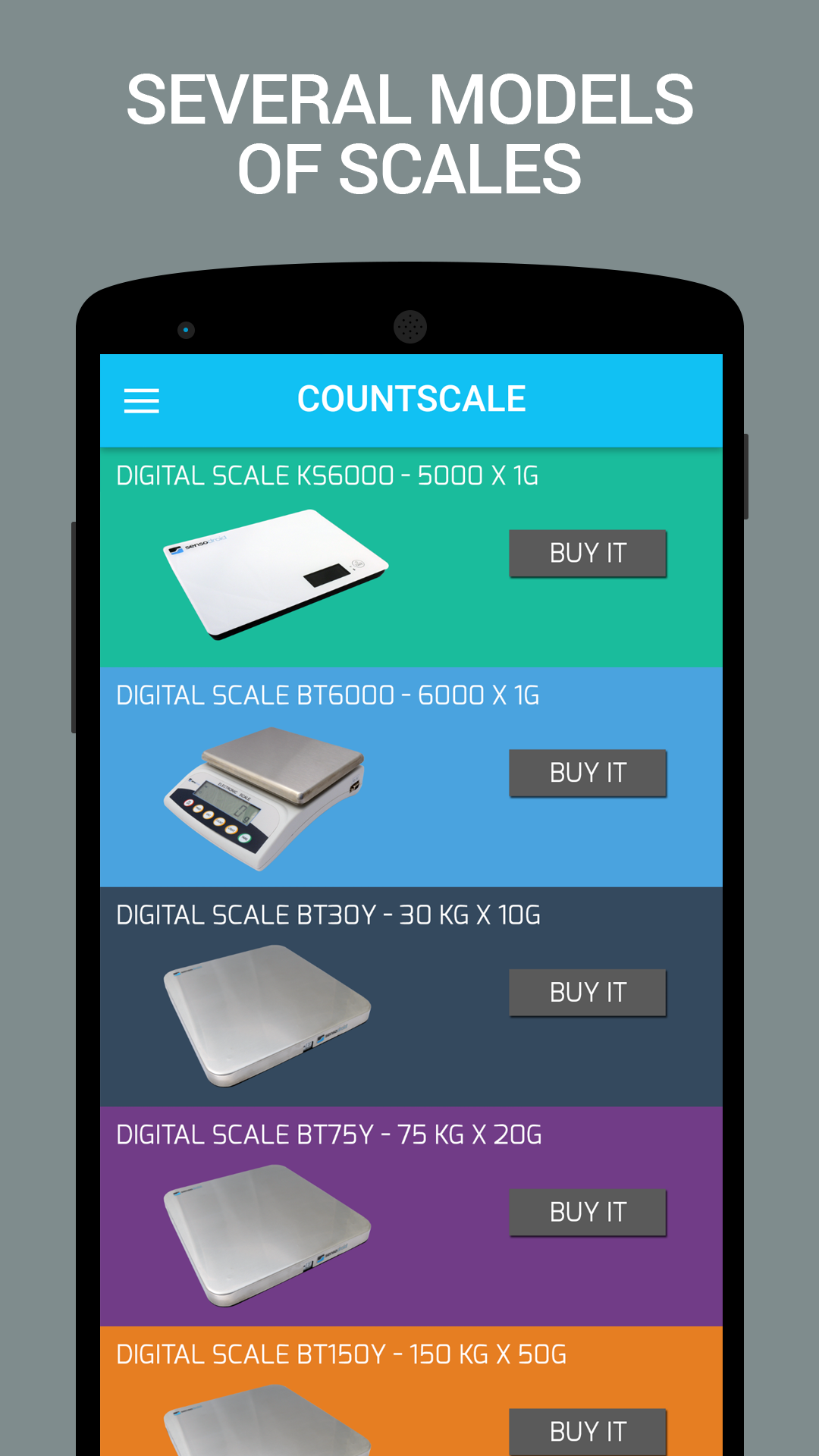 Countscale lite digital counting scale - App on Amazon Appstore