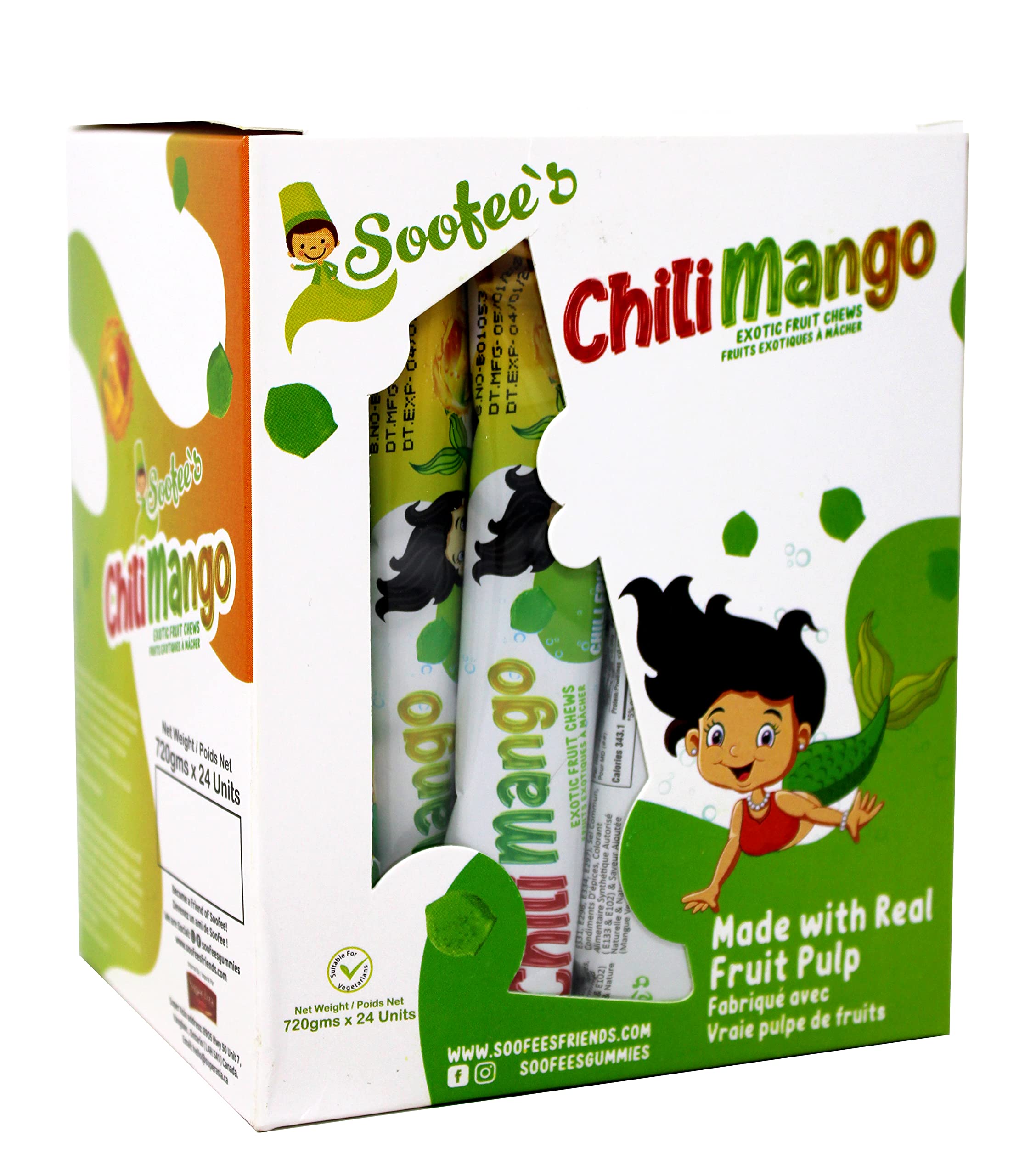 Soofee's Halal Mexican Candy Made With Real Mango Pulp and Fiery Chili ...