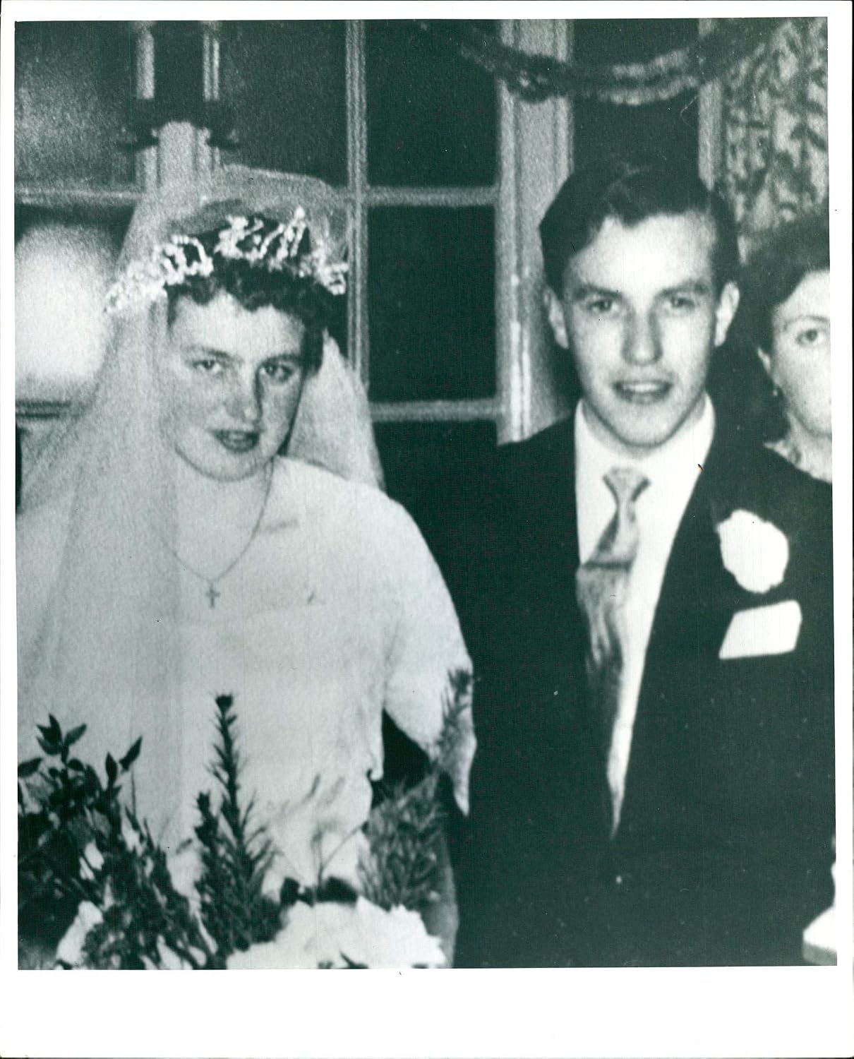 Amazon.com: Vintage photo of Carol Ann White with Edward Garlick ...