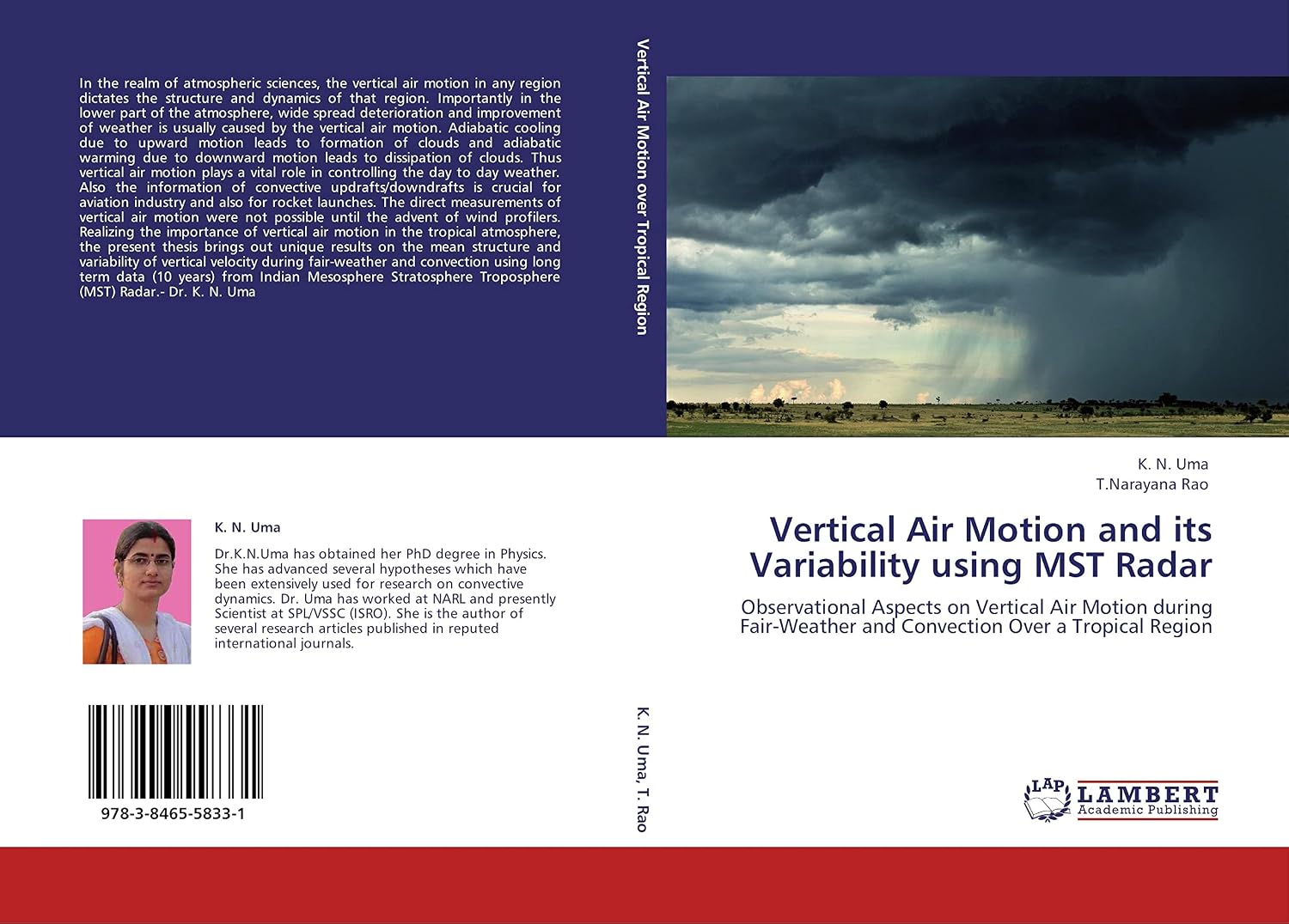 Vertical Air Motion and its Variability using MST Radar: Observational ...