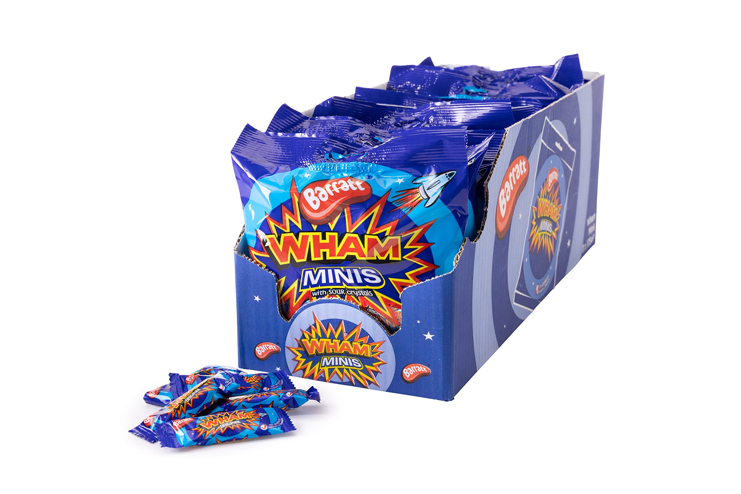 Barratt Wham Mini Chews with Sour Crystals 175g (Pack of 11) : Amazon ...