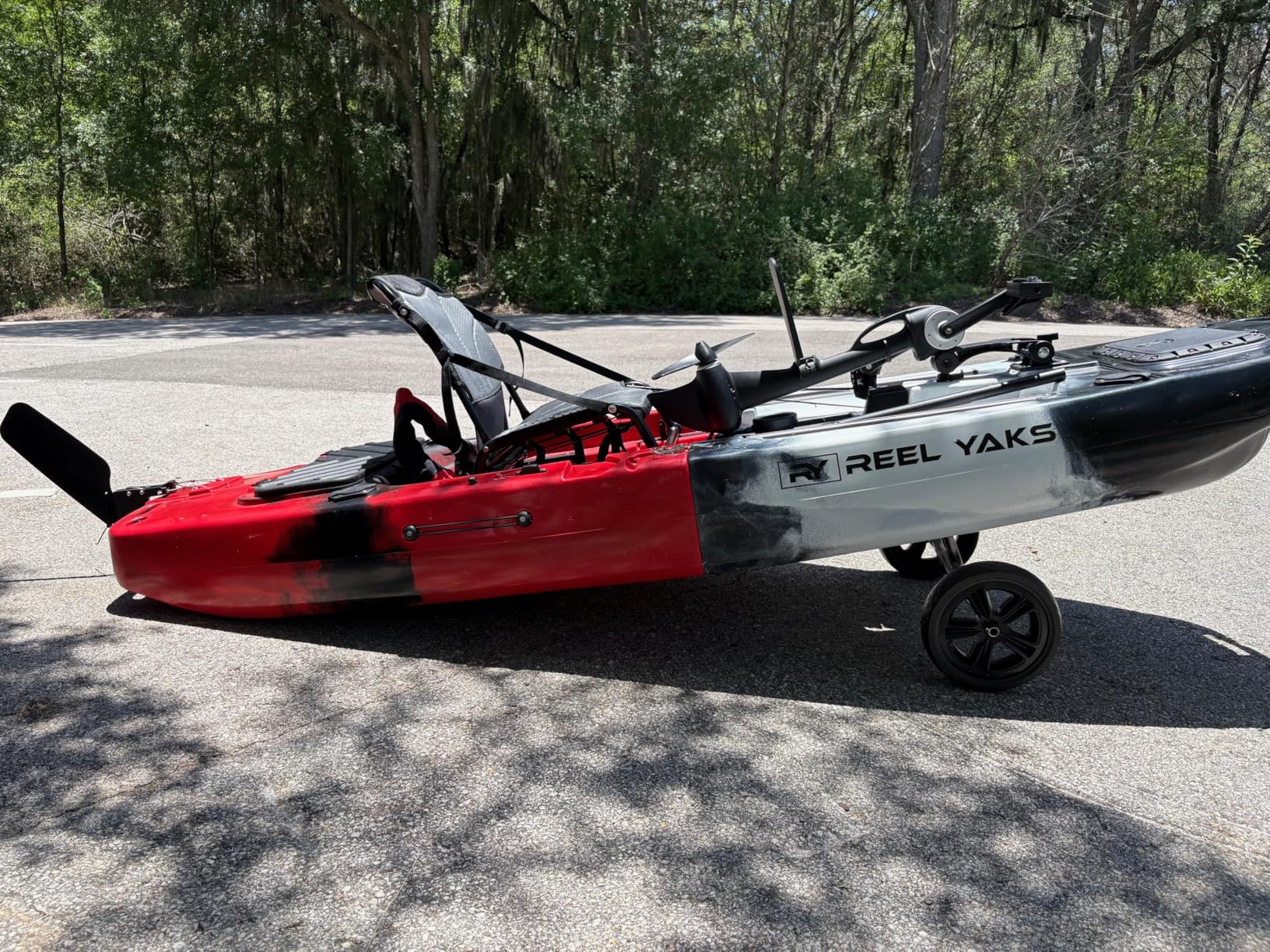 $52/mo - Finance Reel Yaks Raider Modular Fishing Kayak - 9.5ft ...