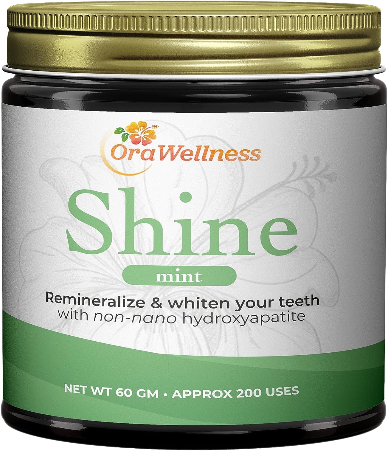 Amazon.com: OraWellness Shine Remineralizing Tooth Powder, Natural ...