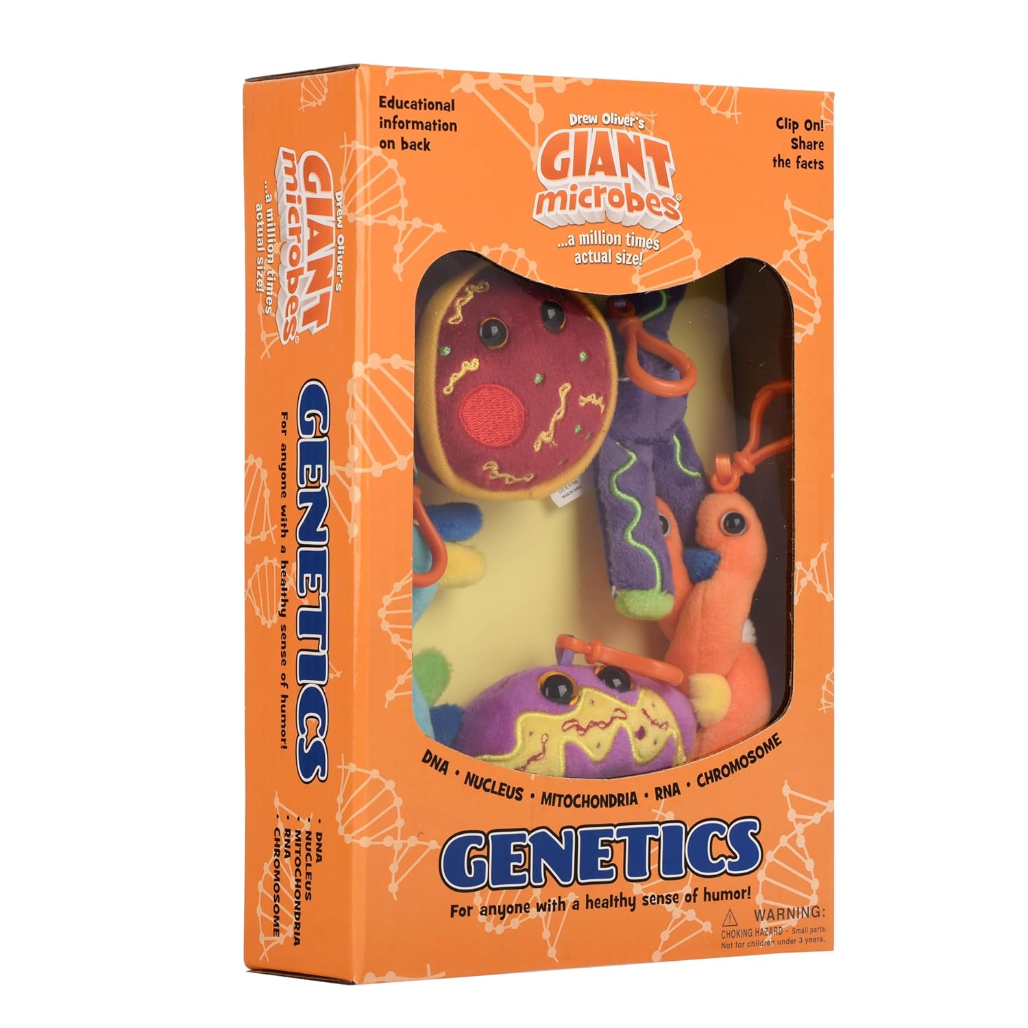 Buy GIANTmicrobes Genetics Themed Gift Box, Genetics Gifts, DNA Gifts ...